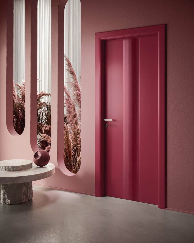 Porte interne colorate: idee e abbinamenti | Garofoli